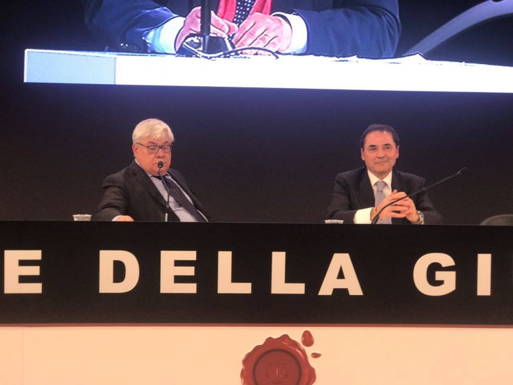 Il Presidente Garzia al Salone della Giustizia - Fasi